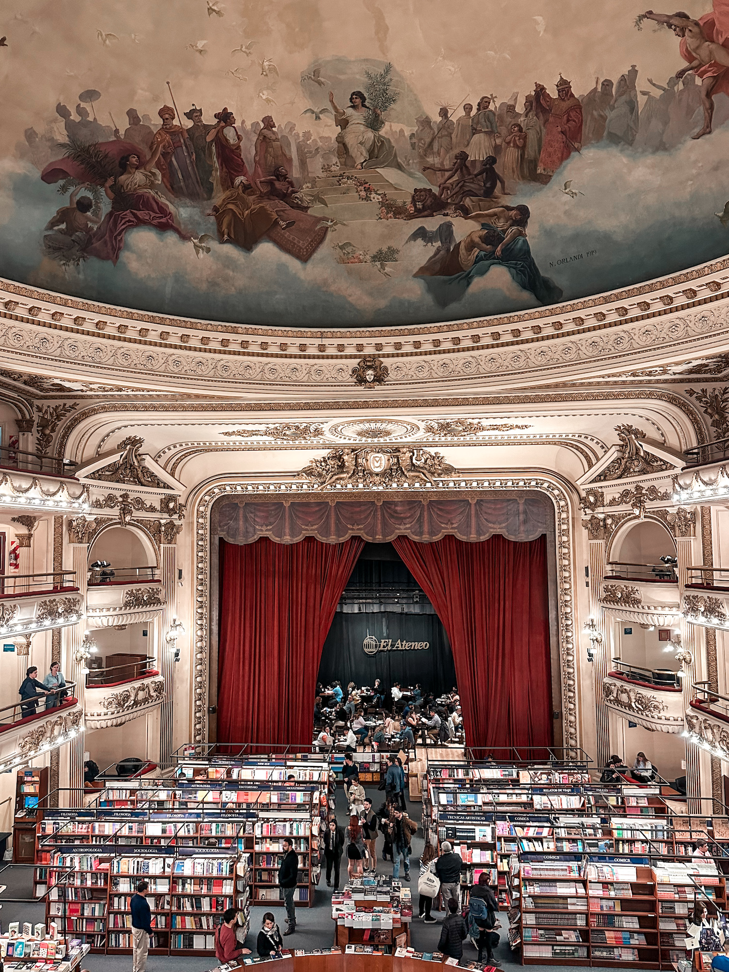 Bookstores I Love: El Ateneo Grand Splendid in Buenos Aires, Argentina ...